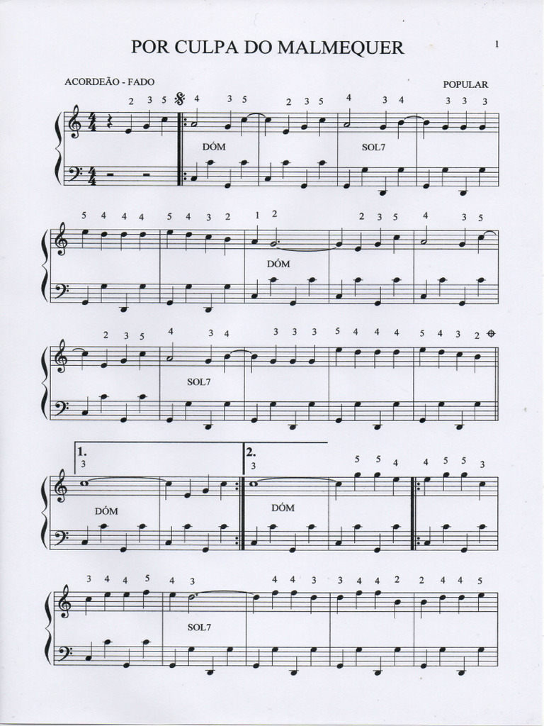 Por Culpa Do Malmequer | PDF