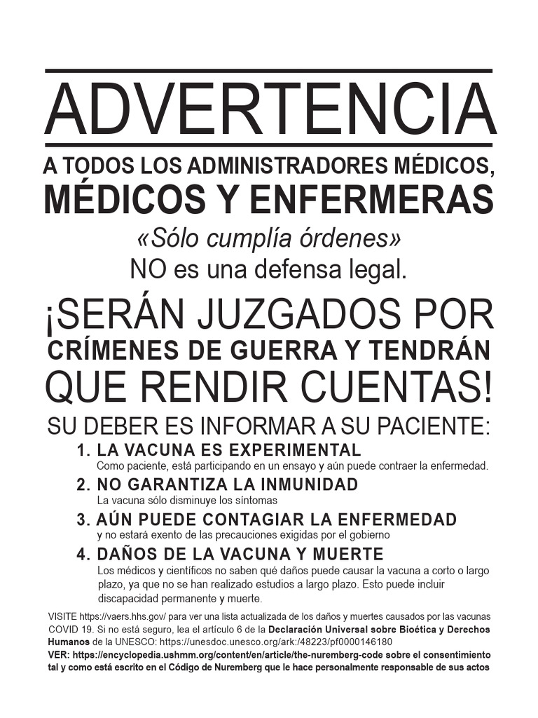 20 WARNING Spanish 2 | PDF