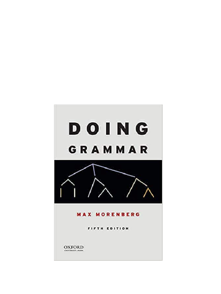 (Ebook PDF) Doing Grammar 5th Edition PDF Download | PDF | Clause | Verb