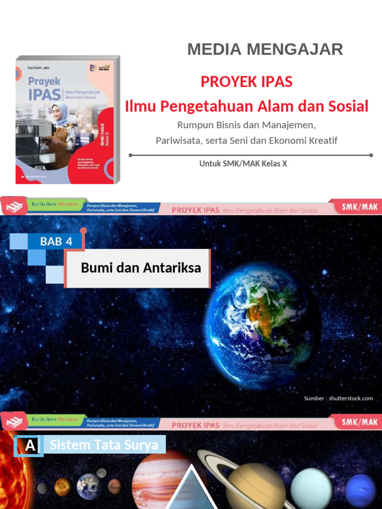 Bumi dan Tata Surya untuk Kelas 6 | PDF