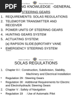 SOLAS Steering Gear Compliance Guide | PDF