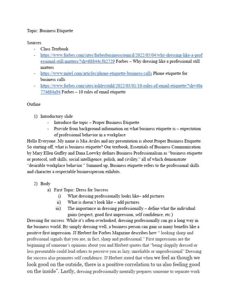 Module 13 Assignment | PDF | Etiquette | Psychology