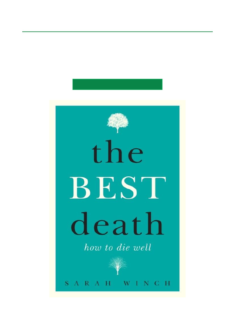 Best Practices for a Good Death Guide | PDF | Medicine | Health Care