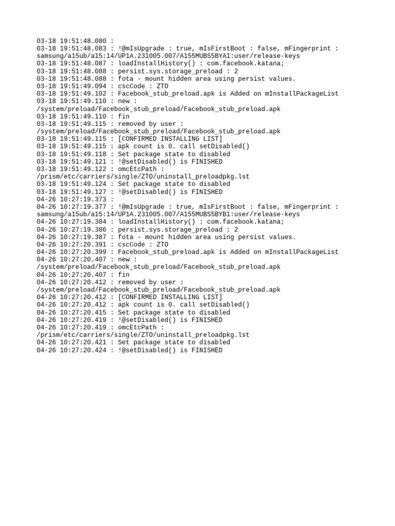 Preload Installer | PDF