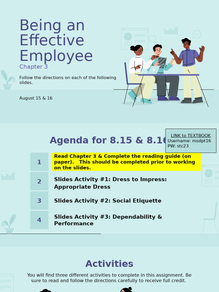 Ruth Par - PCC 8.15 Ch. 3 Slides Activities | PDF