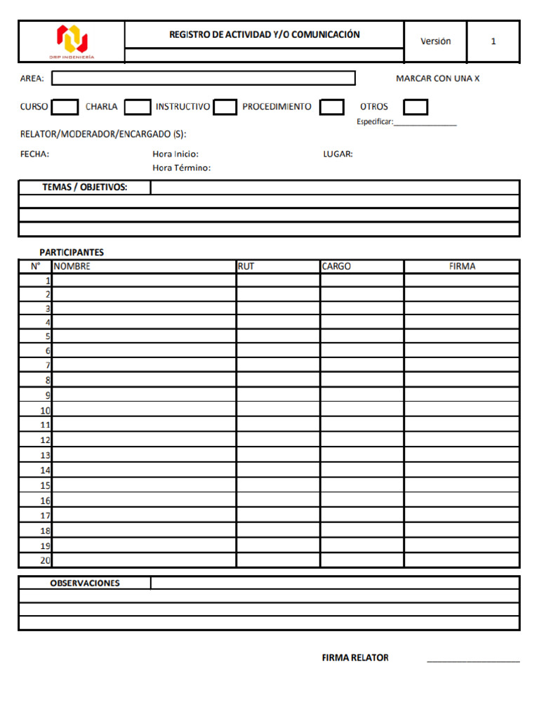 REGISTRO DE ACTIVIDAD-COMUNICACION GRUPAL | PDF