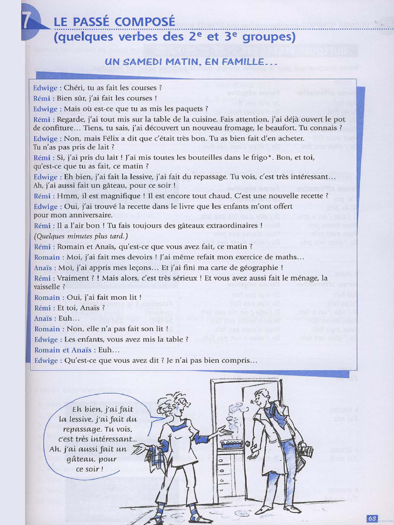 Passé Composé - 2 Et 3 Groupe | PDF