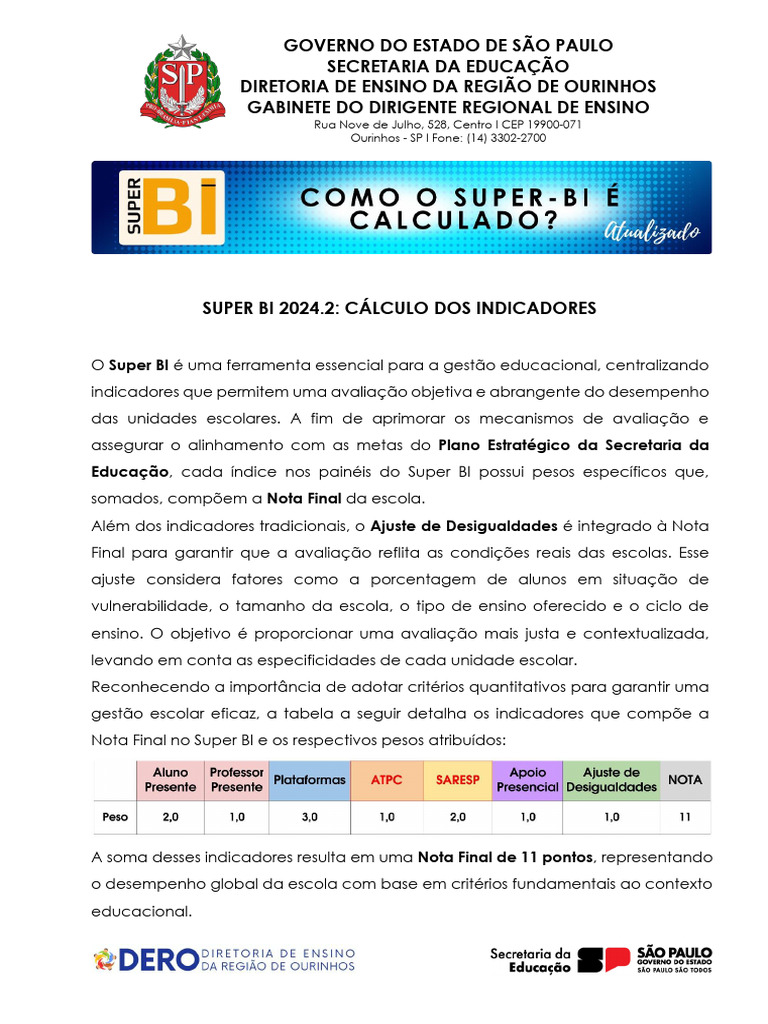 Super Bi 2024 | PDF | Estado