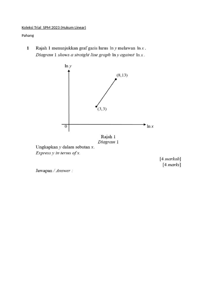 Hukum Linear kelas tambahan | PDF