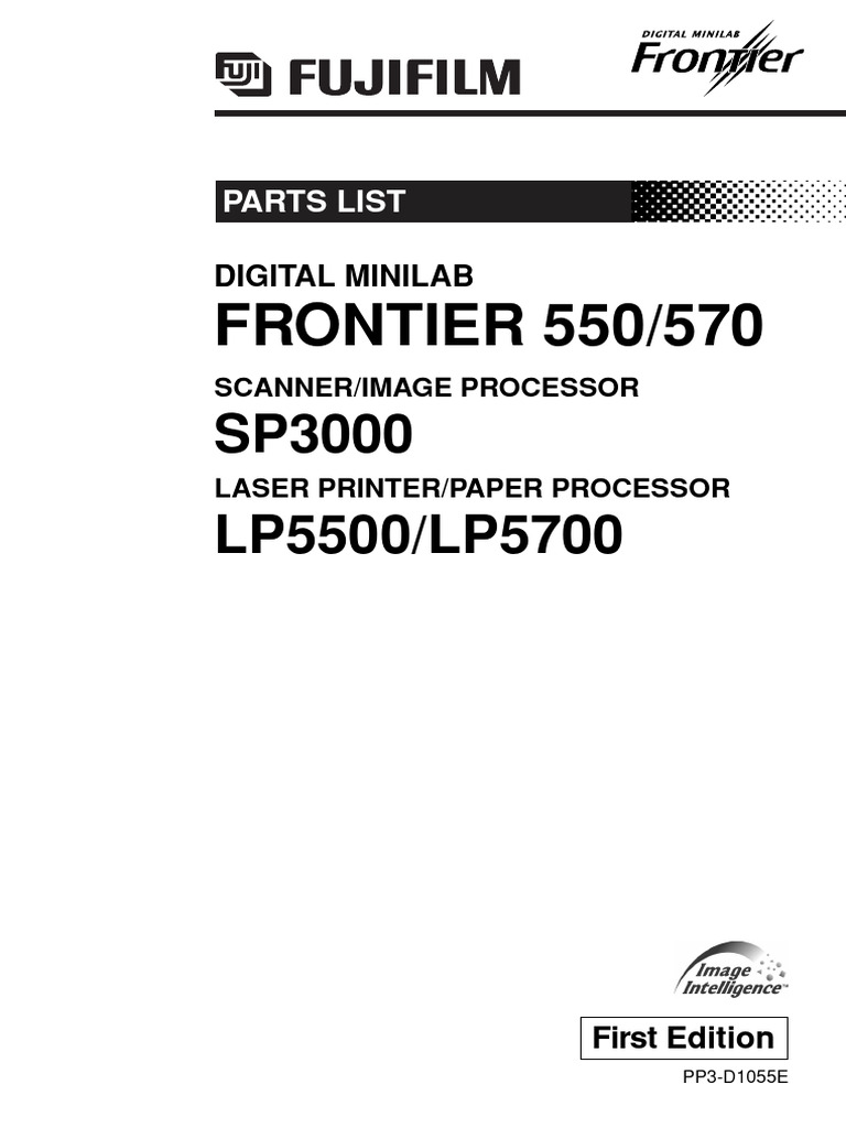 PP3-D1055E - SP3000 LP5500 LP5700 - Parts List | PDF | Screw | Metalworking