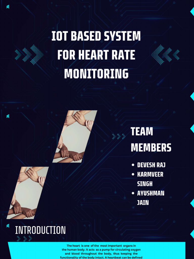 Iot Based System For Heart Rate Monitoring - Compressed | PDF