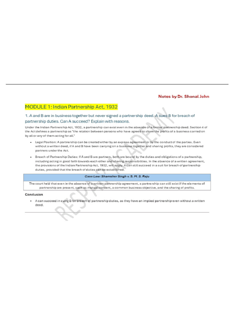 Contract Law 2 Situation Based Questions | PDF