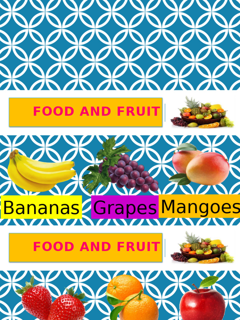 Comprehensive Guide to Fruits and Foods | PDF