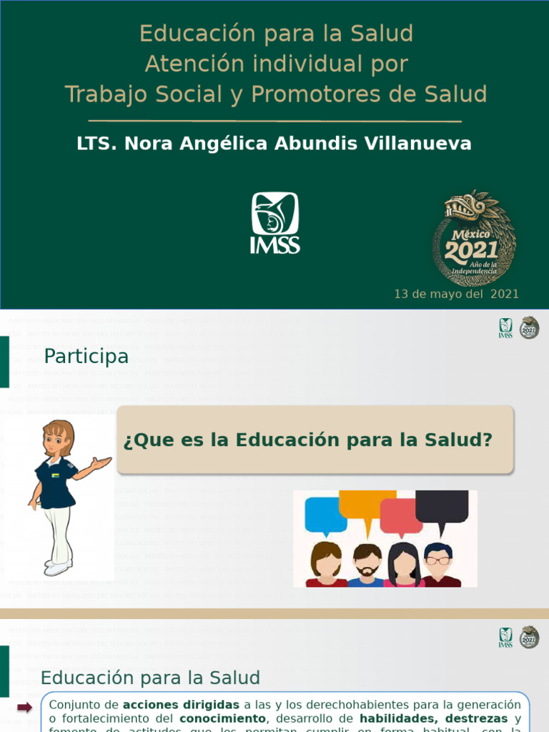 Trabajo Social en Umf | PDF | Trabajo Social | Educación para la salud