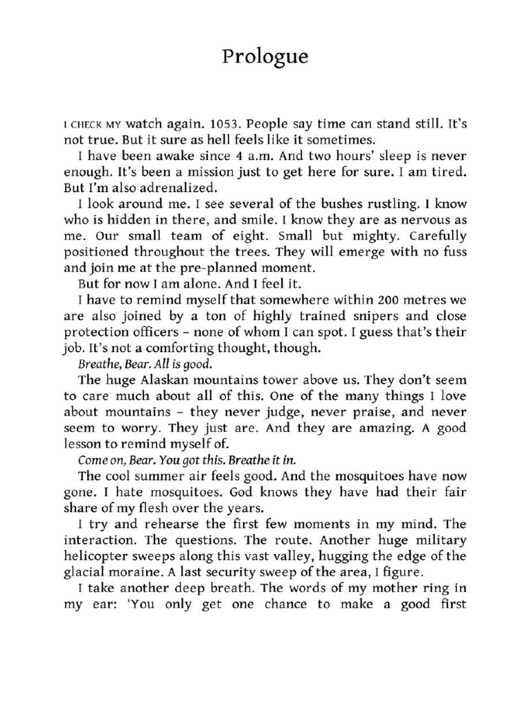 Year 8 - Autobiography Composing Activity - Bear Grylls Example | PDF