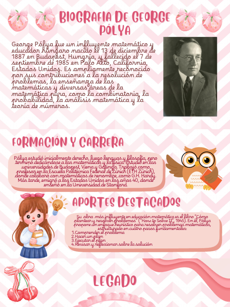 Biografia de George Pólya | PDF