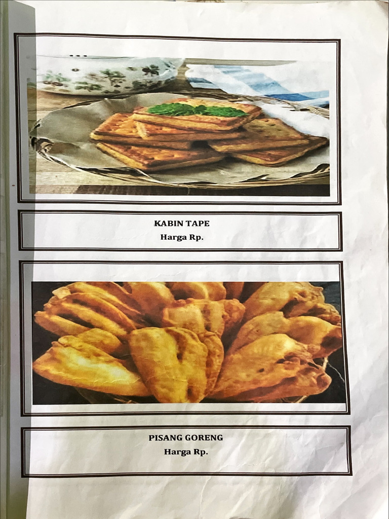 Kabin Tape Dan Pisang Goreng | PDF