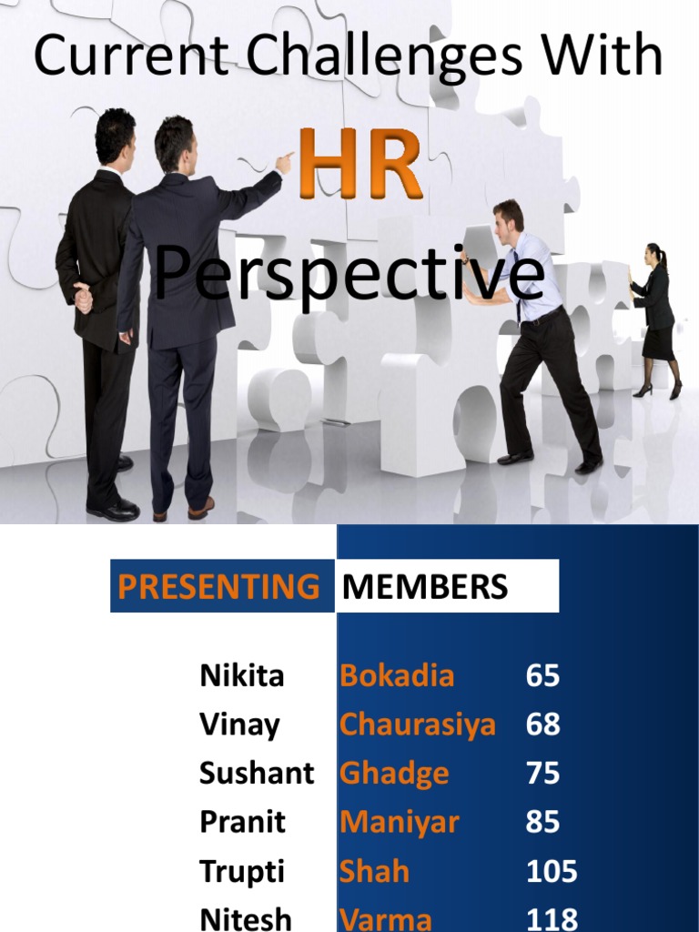 Challenges in HR Perspective | PDF | Recruitment | Human Resources