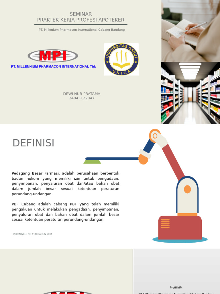 PBF MPI Bandung_Dewi Nur Pratama | PDF