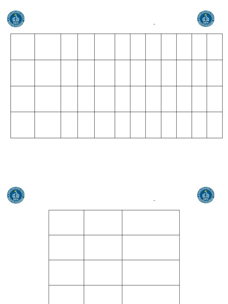 Monthly Test Datesheet March 2025 | PDF