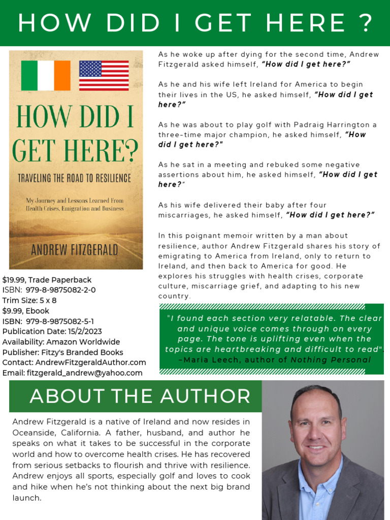 How Did I Get Here One Pager May 2023 | PDF