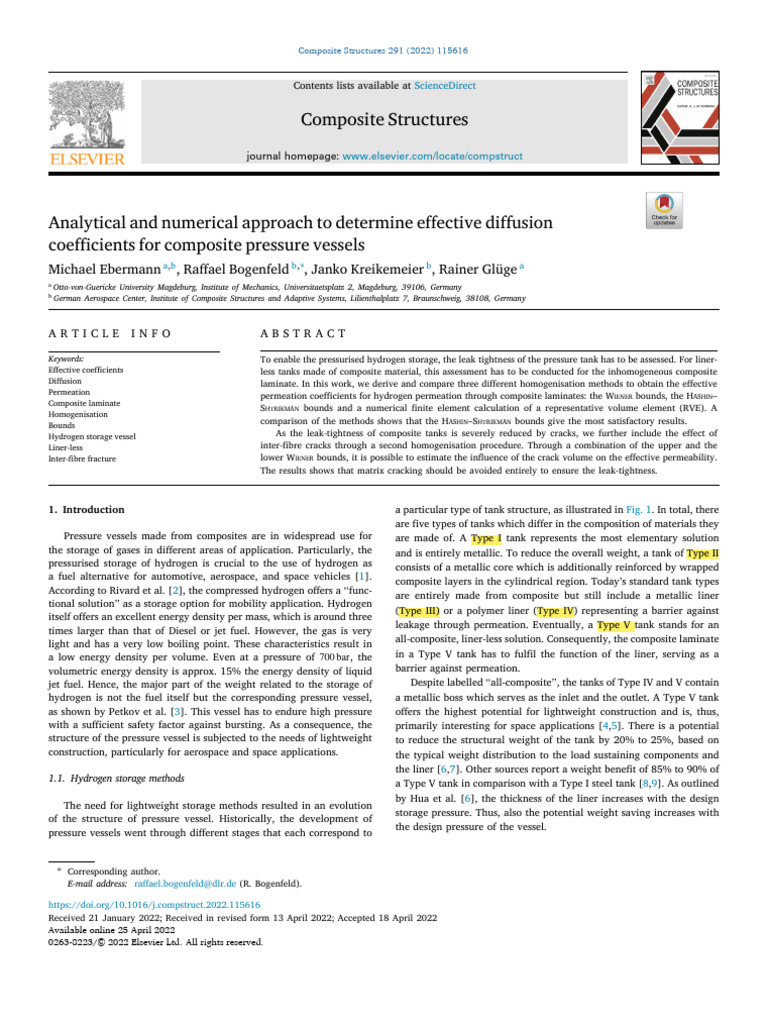 2022 - Analytical and Numerical Approach To Determine Effective Diffusion Coefficients For ...