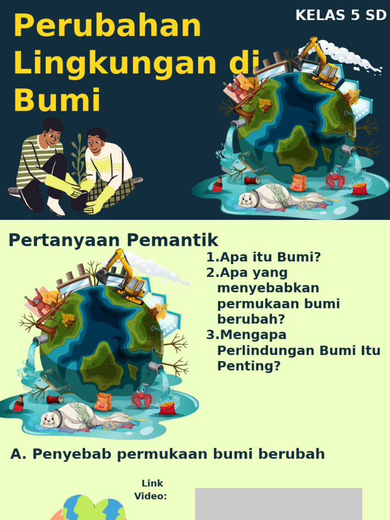 Perubahan Permukaan Bumi Ppt | PDF
