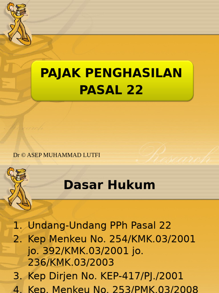 Pertemuan-pph Pasal 22 | PDF