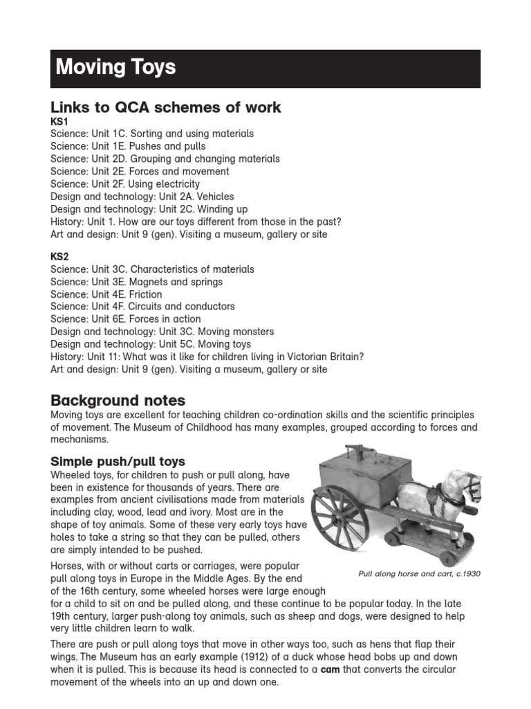 Moving Toys | PDF | Toys | Wheel