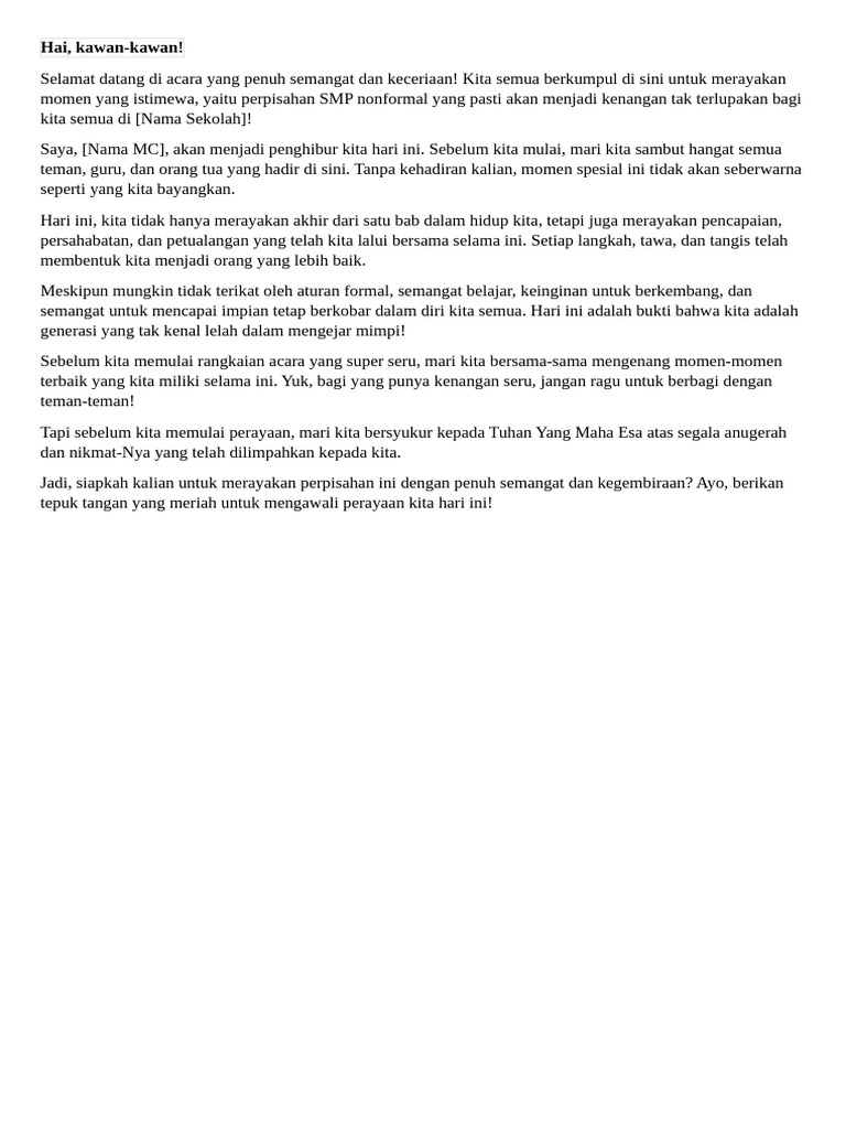 Naskah Praacara Belum Fix | PDF