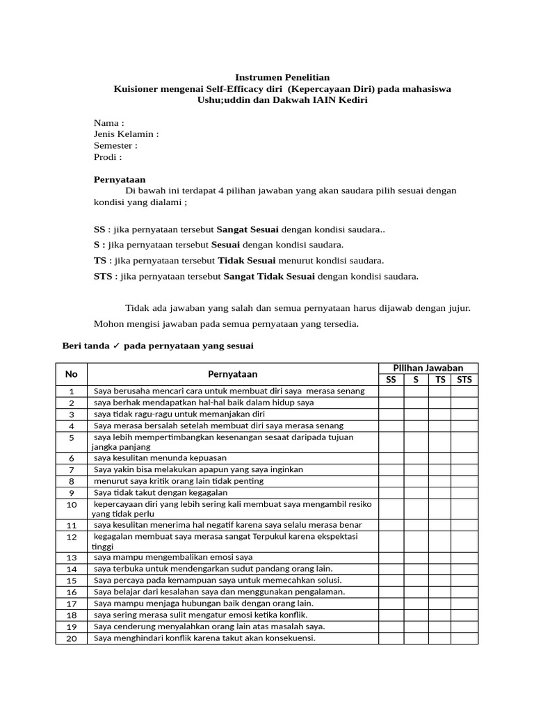 Pengukuran Psi | PDF
