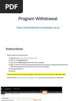 Seneca College Withdrawal Form | PDF | Privacy