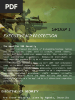 VIP Security and Escort Duties Overview | PDF | Bodyguard | Security Guard