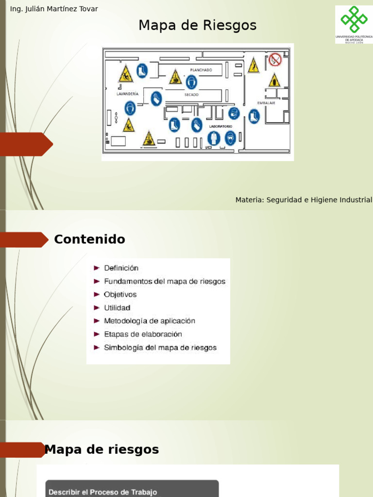 Mapa de Riesgos EHS | PDF