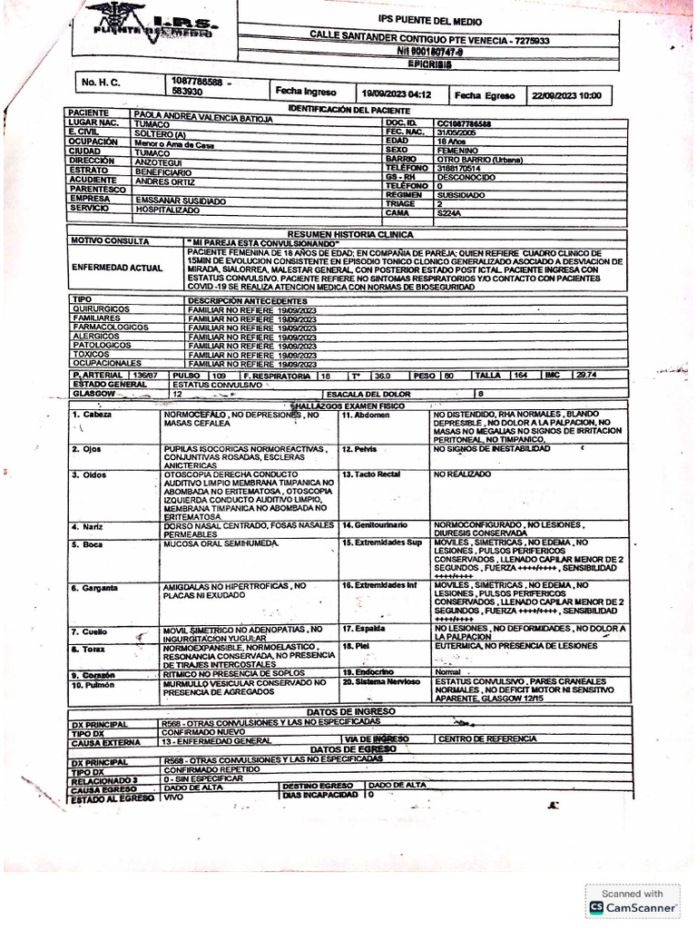 Documento Editado Fecha Ingreso | PDF