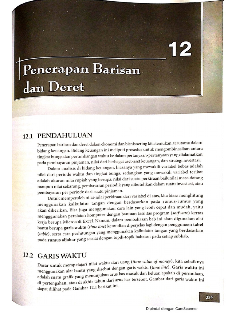 Penerapan Barisan dan Deret | PDF
