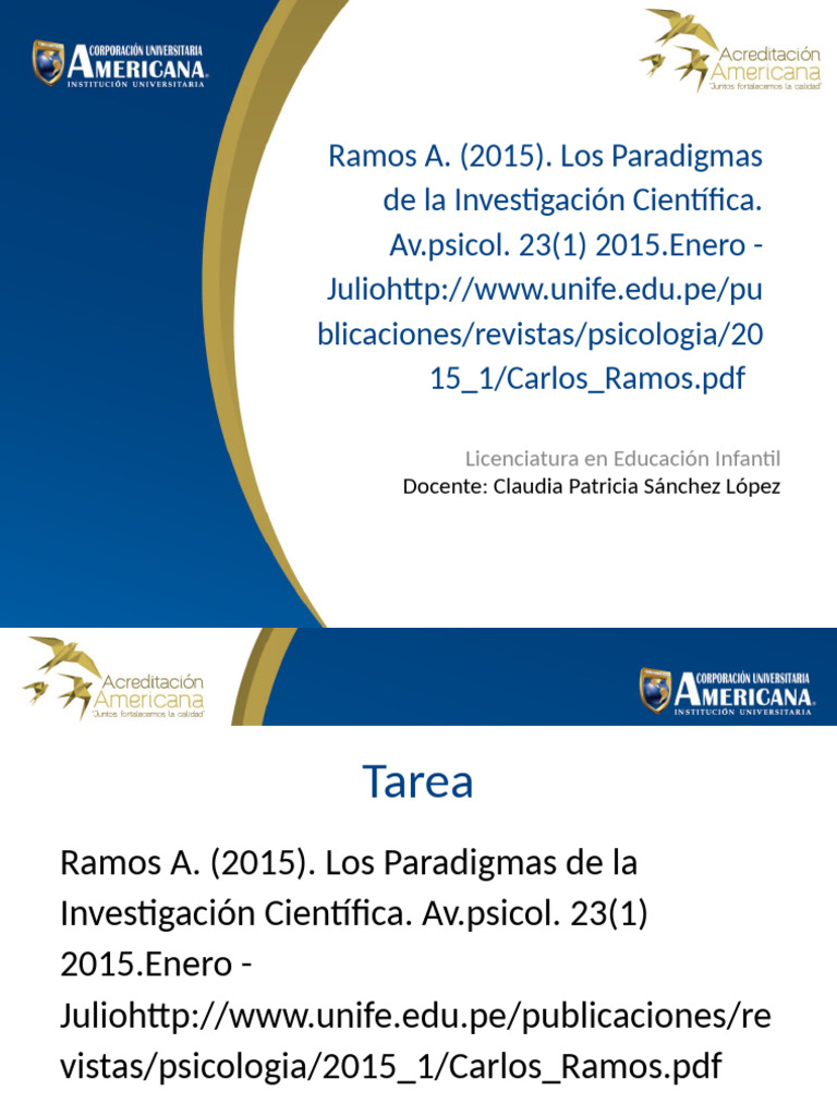 Los Paradigmas de La Investigación Cientifica | PDF | Paradigma ...
