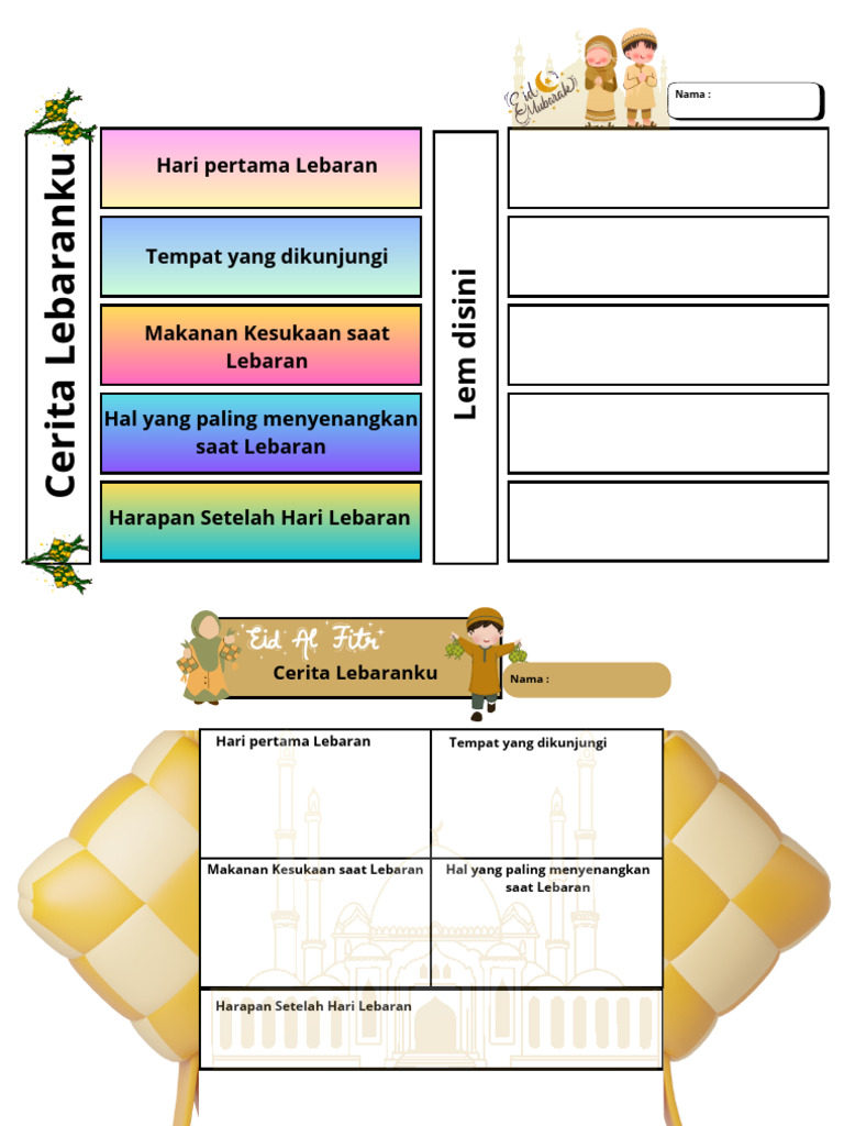 Cerita Menarik Seputar Lebaran | PDF