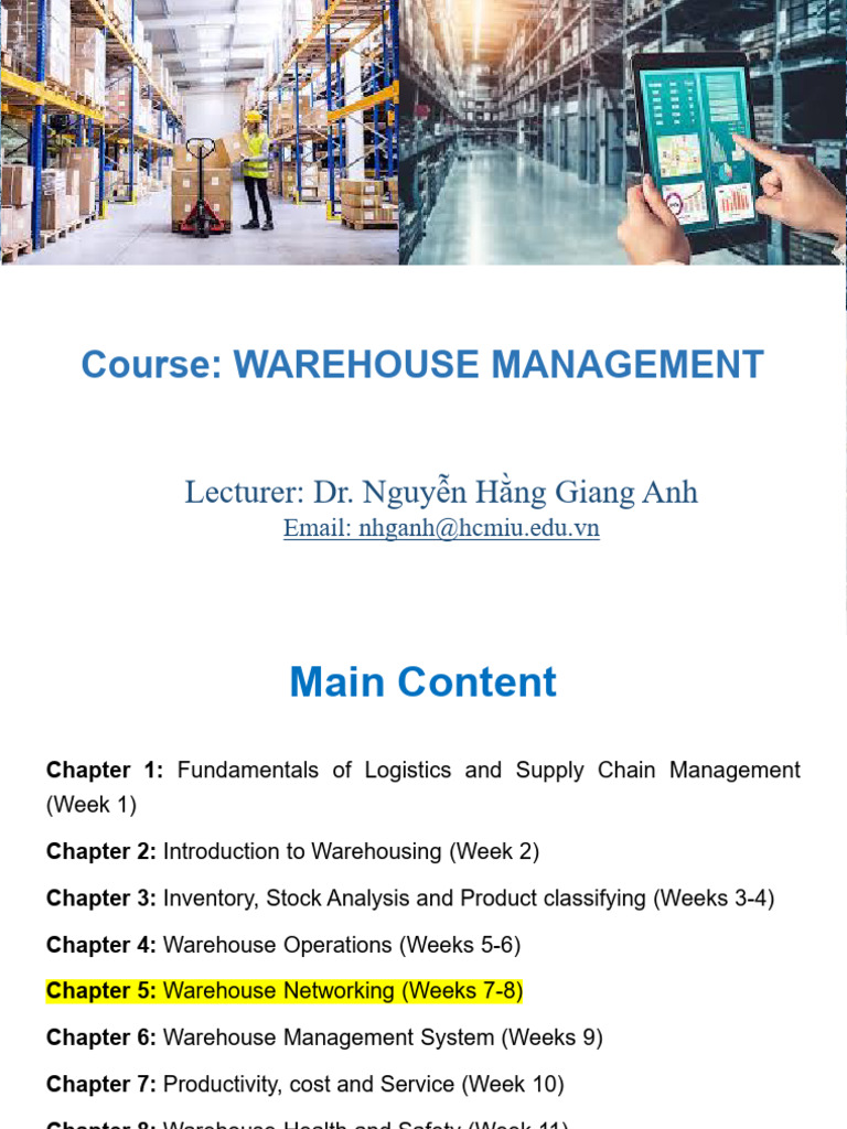 Warehouse Management Course Overview | PDF | Ho Chi Minh City | Distance