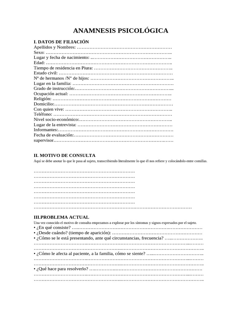 Anamnes Is | PDF | Neurología | Pesadilla