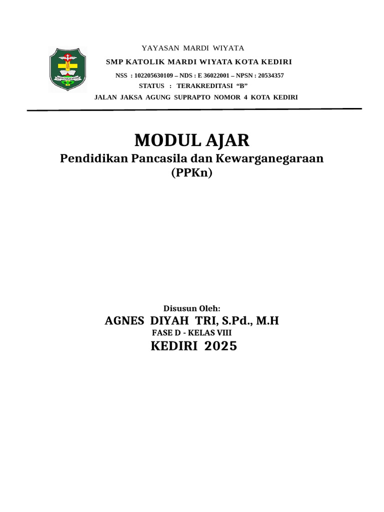 MODUL Ajar 8 Literasi OK | PDF
