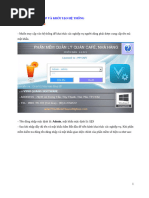 IPOS Hướng Dẫn Sử Dụng Phần Mềm Bán Hàng FABI | PDF