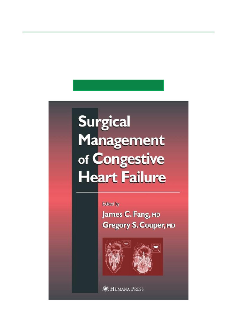 Surgical Management of Congestive Heart Failure - 1st Edition One-Click ...