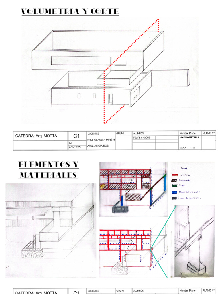 TP 2 Axonométrica | PDF