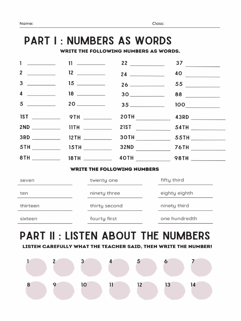 NUMBERING | PDF