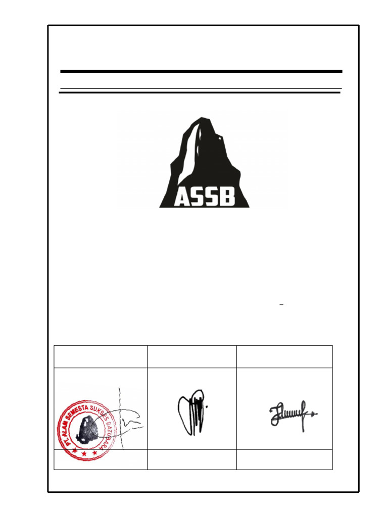 Assb-Hse-Sop-06 Penerbitan Mine Permit Dan Kimper | PDF