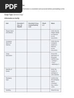Dangerous Goods Acceptance Checklist 2025 | PDF | Dangerous Goods