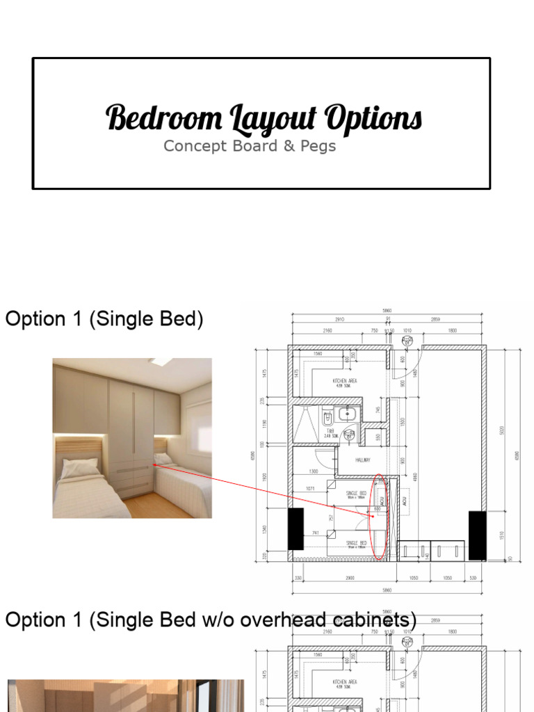 Bedroom Layout Options | PDF