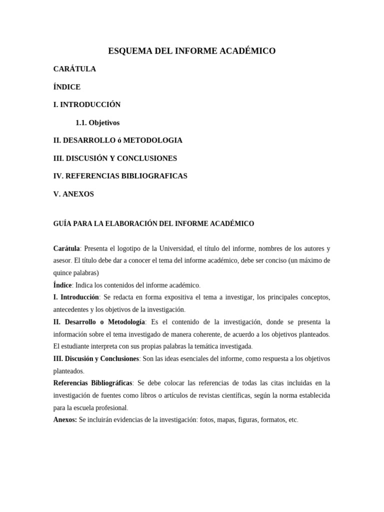 UD1-ESQUEMA_DEL_INFORME_ACADÉMICO[1] | PDF