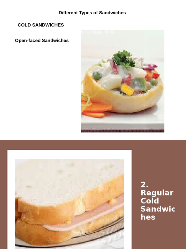 Kinds of Sandwich | PDF